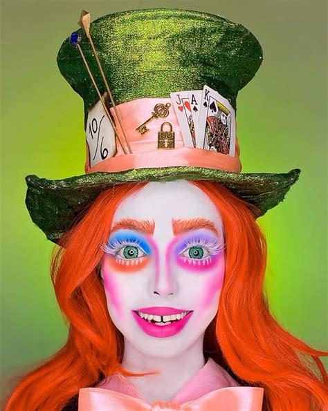 Mad Hatter Cosplay Makeup Mad Hatter Makeup Tutorial Scary Alice In