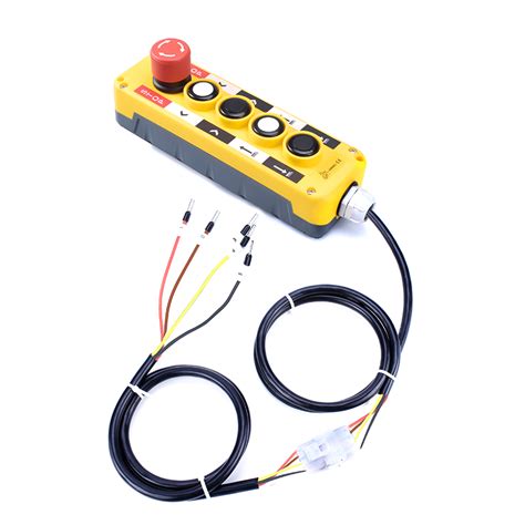 Up Down Arrows 5 Button Ergonomic Grip Compact Pendant Station Xdl10