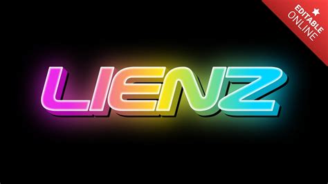 Lienz Text Style Effects Generator