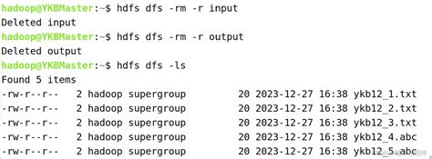 hadoop集群环境下hdfs实践编程过滤出所有后缀名不为“ abc”的文件时运行报错：path is not a file user