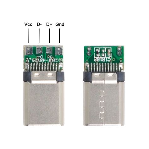 کانکتور یواس بی Type C نری کاور دار عمده فروشی الکترونیک سان سون
