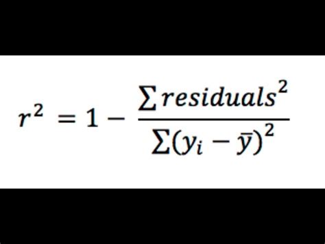 Residual Formula