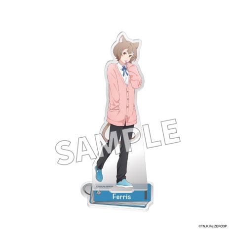 [25년 08월 발매] Re 제로부터 시작하는 이세계 생활 카도카와 아크릴 스탠드 피규어 이세계 학원 생활 Ver 펠릭스 아가일 리제로 애니 공식 굿즈 ~25 06