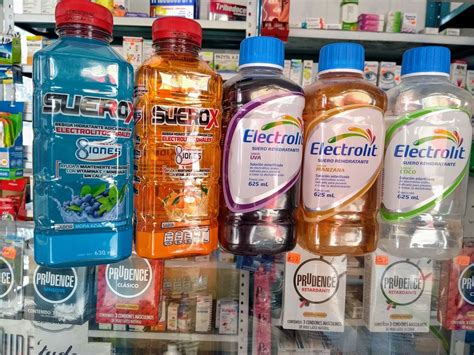 Bebidas Con Electrolitos Y Sueros Orales Son Los Más Solicitados Por La