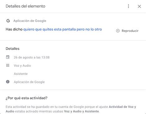 Un informático en el lado del mal Sabías que las grabaciones de voz que hace Google en Google