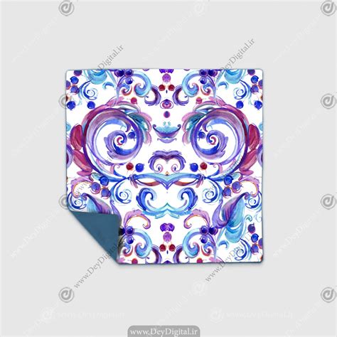 قیمت و خرید کوسن چاپی هندسی زمینه سرمه ای Sm 12302 چاپ دی تولید