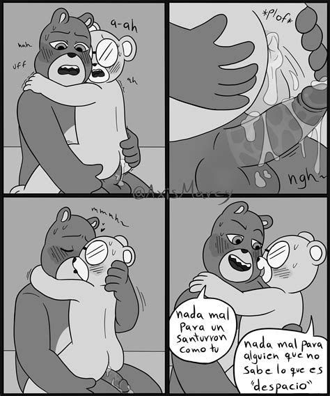 Rule 34 2023 Absurd Res After Sex Anthro Anus Axismarcy Balls Bear Blush Bodily Fluids Comic
