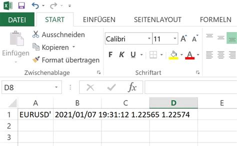 Logging Tickdata In An Excel Spreadsheet Using Dde Spreads General Mql5 Programming Forum