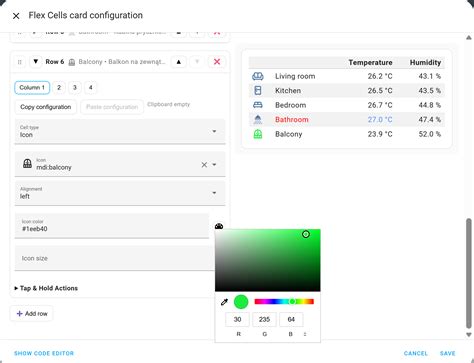 New Lovelace Card Flex Cells Card Dashboards And Frontend Home Assistant Community