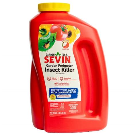 Sevin Garden Perimeter Insect Killer Granules 3 Lbs 100550343 The Home Depot