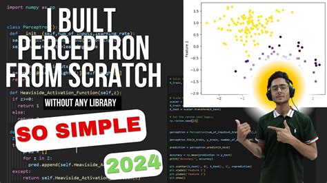 Building A Perceptron From Scratch Beginner Friendly Neural Network
