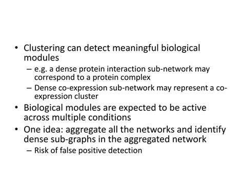 Ppt Mining Coherent Dense Subgraphs Across Multiple Biological Networks Powerpoint