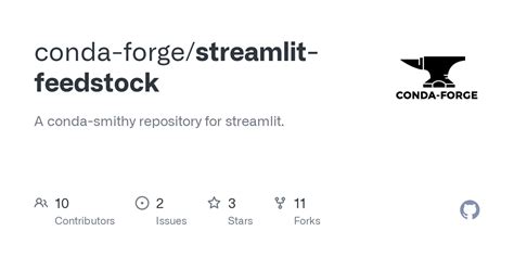 Github Conda Forgestreamlit Feedstock A Conda Smithy Repository For Streamlit