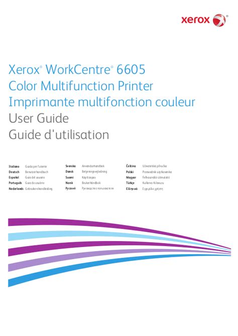 Xerox Workcentre 6605 Users Guide