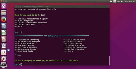 How To Install All Kali Linux Tools On Ubuntu Using Katoolin Script