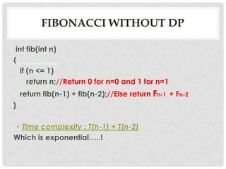 Dynamic Programming Basics PPT