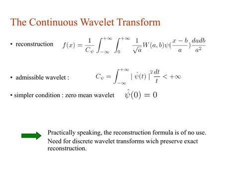 Ppt Multiresolution Analysis And Wavelet Bases Powerpoint Presentation Id257282