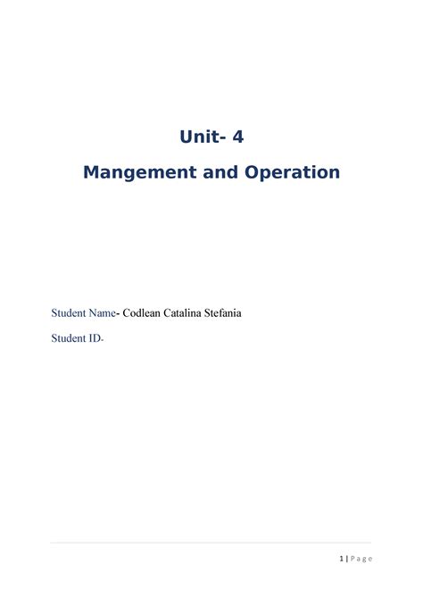 Management AND Leadership Studocu