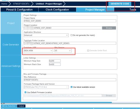 STM32 CubeMX USB VCP 虚拟串口 示例 cau par 博客园