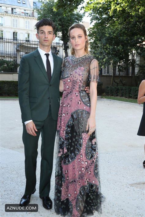 Brie Larson At Valentino Show During Haute Couture Fashion Week In Paris Aznude