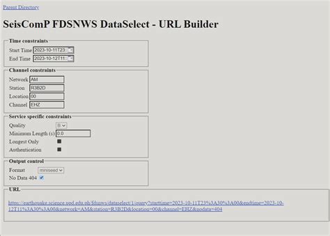 How To Use Fdsnws To Download Ground Motion Data And Station Metadata Upri Earthquakehub