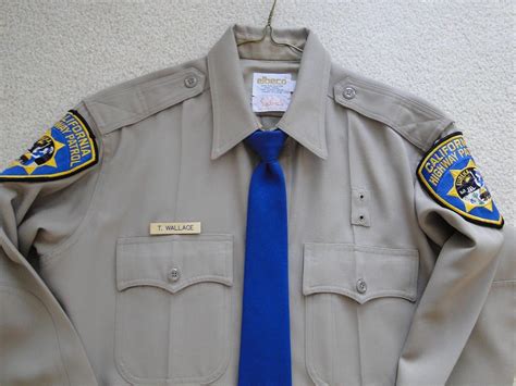 Chp California Highway Patrol Shirt Trousers Tie Complete Police