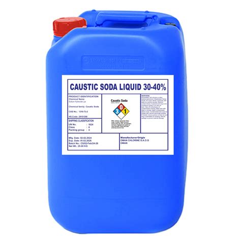 Caustic Soda Liquid 30 40 Innoveda