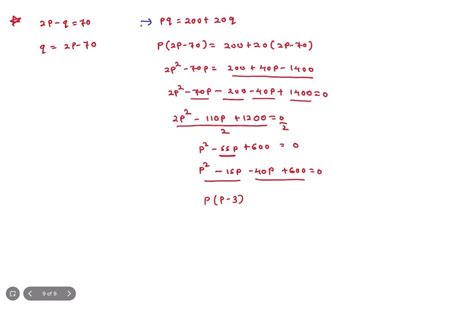 Solved 15 Given The Supply And Demand Equation For A Product Find The Equilibrium Point