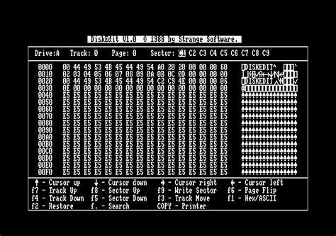 Cpcrulez Amstrad Cpc Applications Disque Diskedit