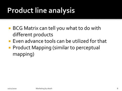 Product Mix Chart PPTX