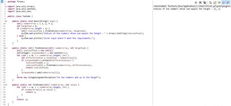 Java Code Challenge Twosums Narayana N Posted On The Topic Linkedin