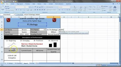 Excel For Educators 4 Using The If Function Youtube