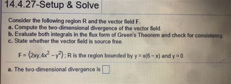 Solved Compute The Two Dimensional Curl Of F 2xyxy2