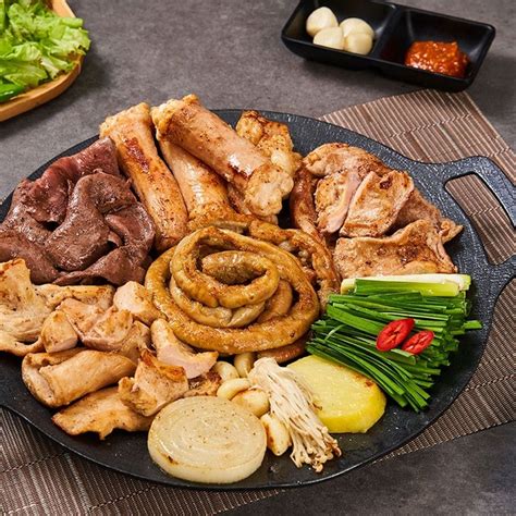 오늘과일 소 곱창 모둠한판구이