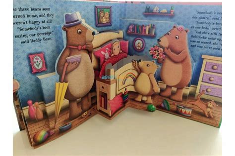 Goldilocks And The Three Bears Pop Up Booky Wooky