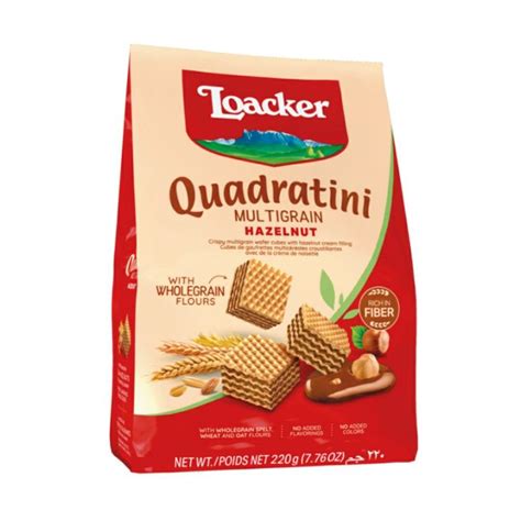 Loacker Quadratini Multigrain Hazelnut