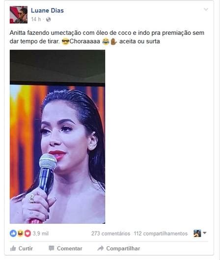 Luane Dias Do “esquenta” Faz Piada Com Cabelo De Anitta E Fãs Não