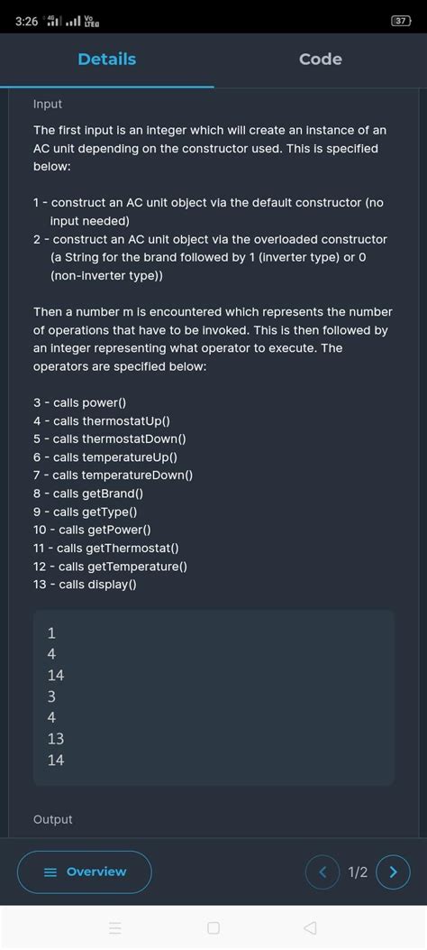Solved 1 Air Conditioning Unit By Codechum Admin Java