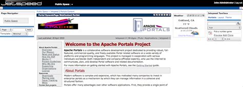 Jetspeed Deployers Guide Guide To Page Templates