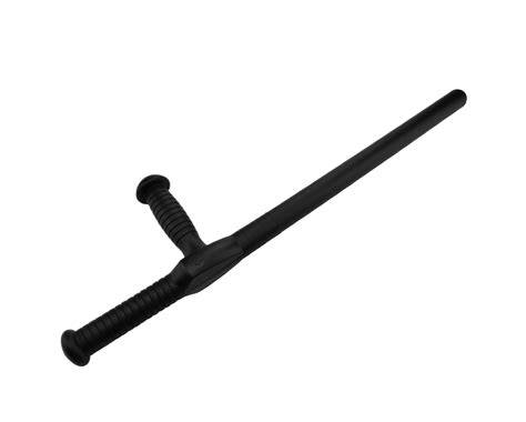 Tonfa Noir Tonfa Dentrainement Polycarbonate Solide