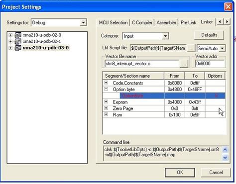 Cosmic And Optionbyte Stmicroelectronics Community