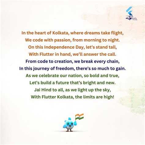 flutterkolkata independenceday2024 flutter kolkata