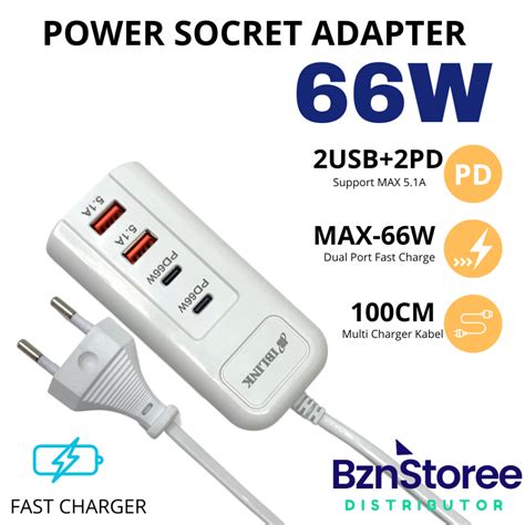 Jual Power Socket Usb Charger A Pd Usb Cm Usb Pd Fast Charging Power Socket Usb