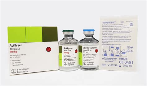 Alteplase Kegunaan Dan Aturan Pakainya