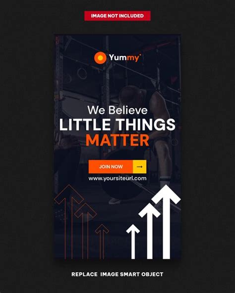 Premium Psd Gym Yoga Fitness Centers Instagram Stories