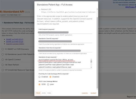 issue openid and offline access while testing patient standlone full access onc test suite