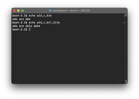 쉘 스크립트 문법 정리 Namespace Footprint