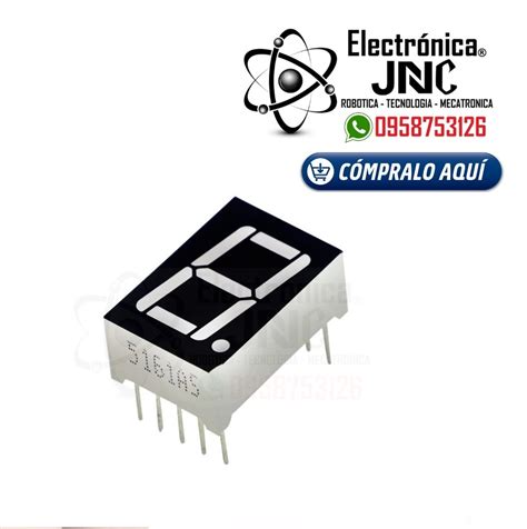 Display Ánodo Común Cátodo Común Electronica Jnc