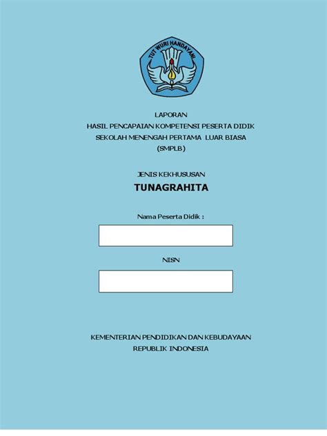 Blangko Raport Smp Pdf