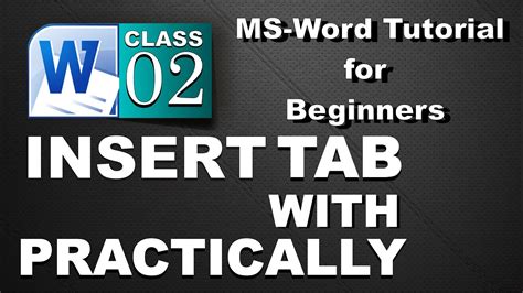 Microsoft Word Tutorial For Beginners Insert Tab Class 02 2022 Youtube